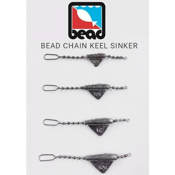 Bead Tackle Keel Sinker With Stainless Steel Bead Chain – TW Outdoors