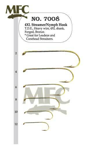 MFC 7008 4XL Streamer Hook – TW Outdoors