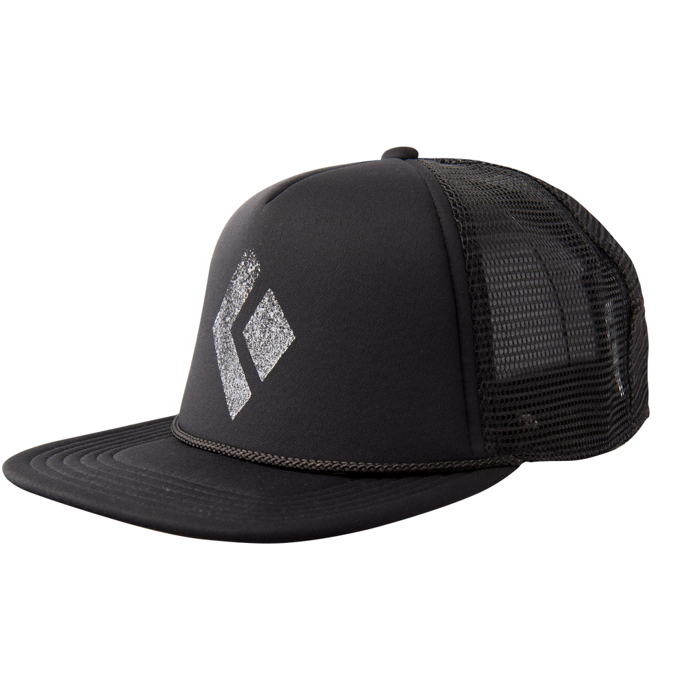 Black Diamond Flat Bill Trucker Hat – TW Outdoors