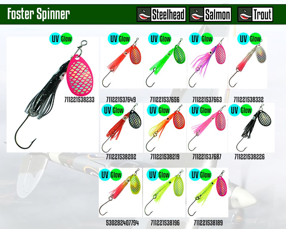 Spitfire® Foster Spinner – TW Outdoors
