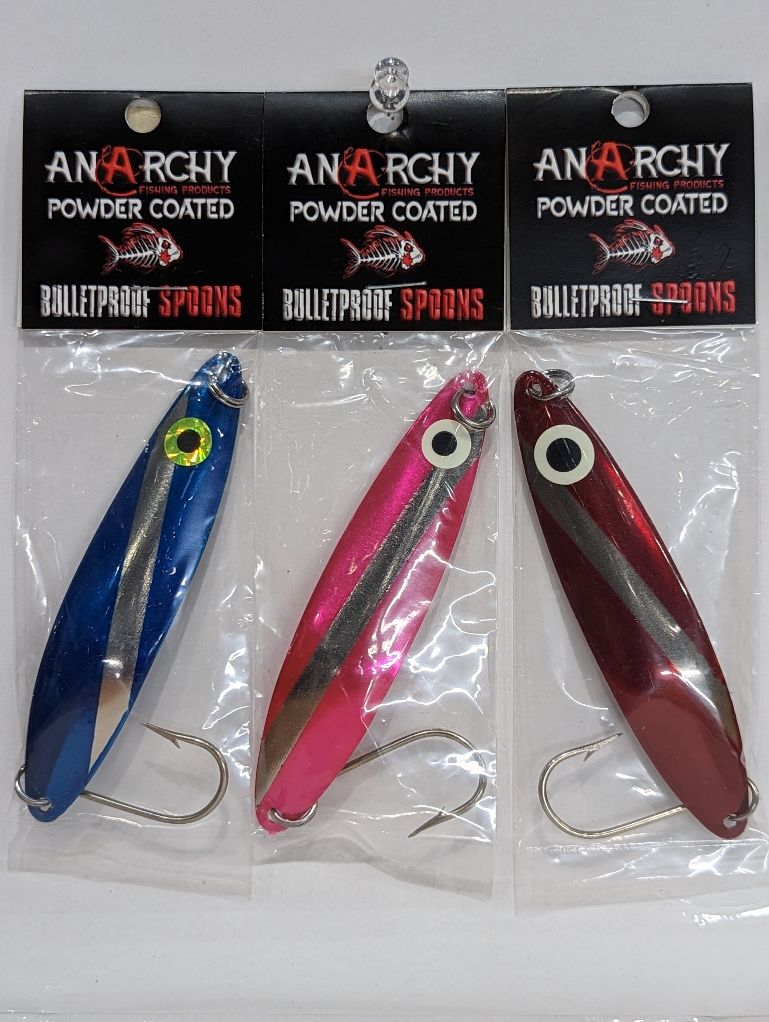 Anarchy Bulletproof Trolling Spoons – TW Outdoors