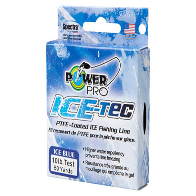Power Pro Ice-Tec Braided Line – TW Outdoors